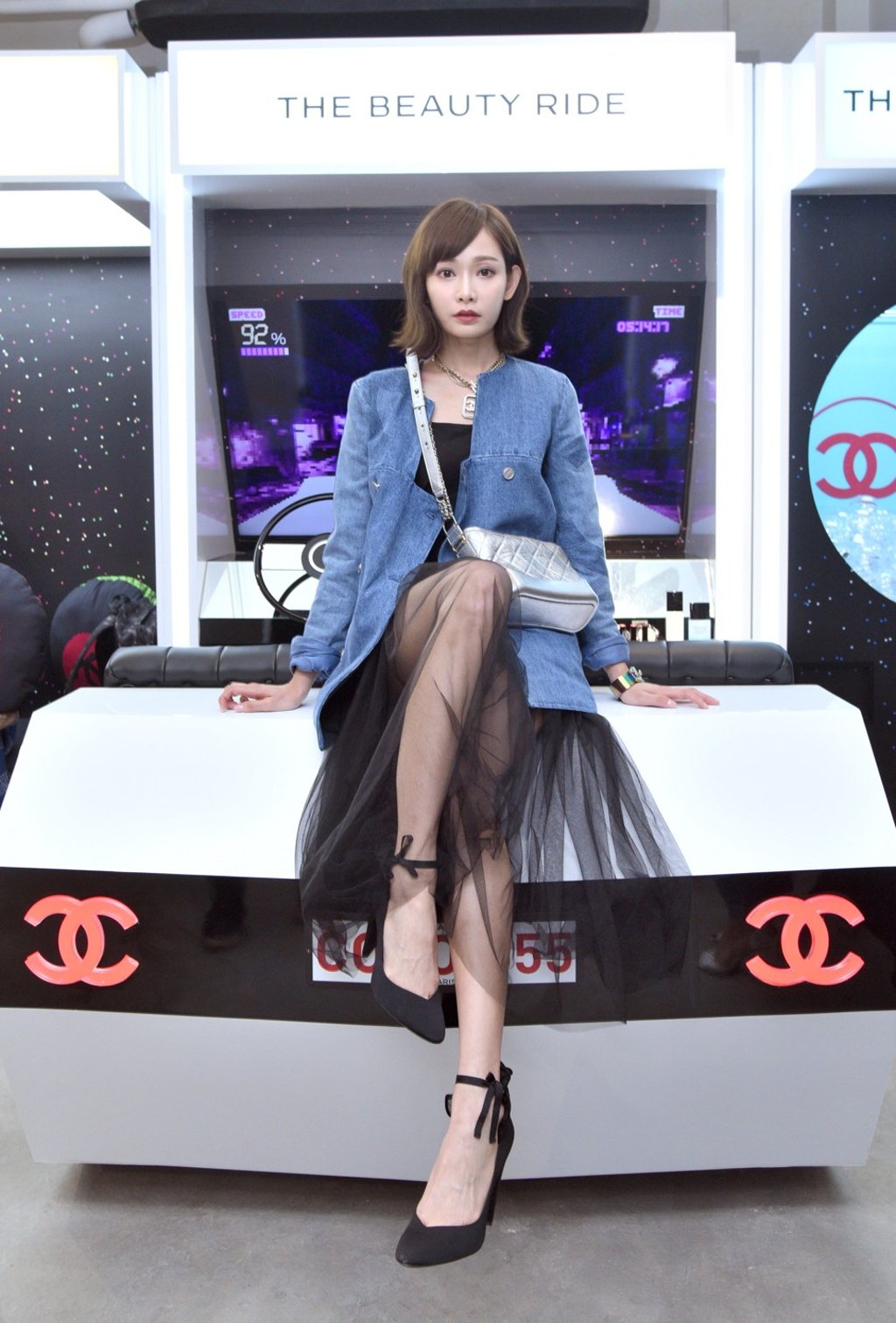 Chanel celebrates the opening of its beauty arcade pop-up, the Coco ...