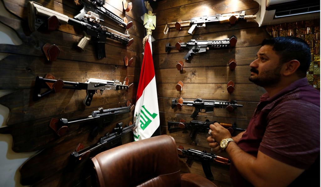 Business is booming at Baghdad gun shops after arms control rethink ...