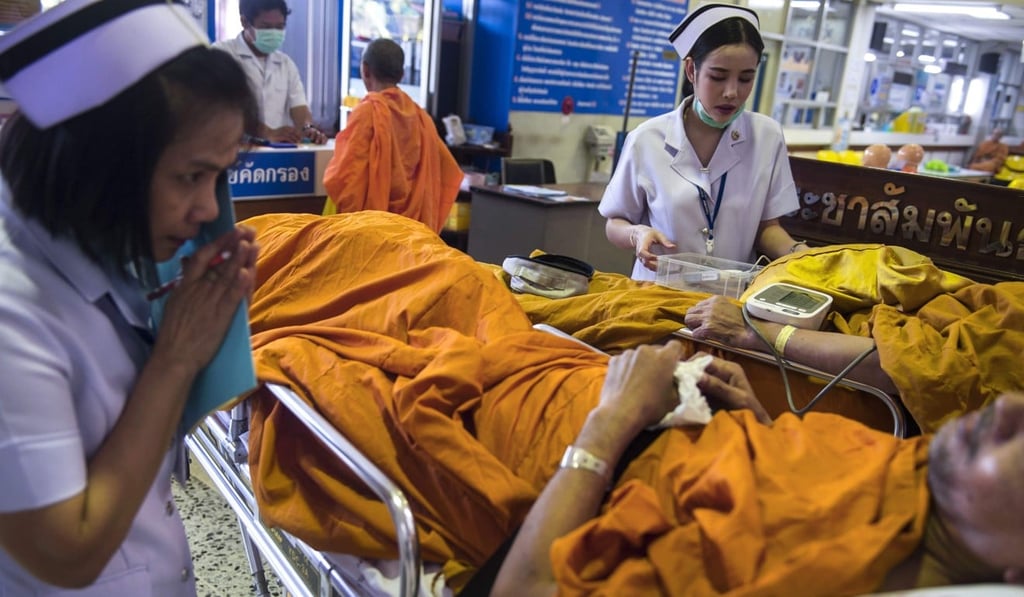 A health crisis is brewing among Thailand’s monks, fuelled by the junk ...