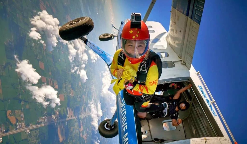 Chinese descent: woman who flew over the Himalayas in a wingsuit now ...