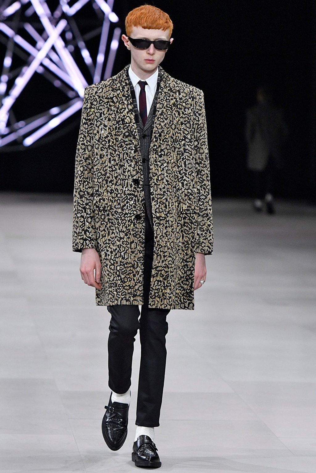 Paris Fashion Week: Hedi Slimane cuts a dash with his skinny-suited ...