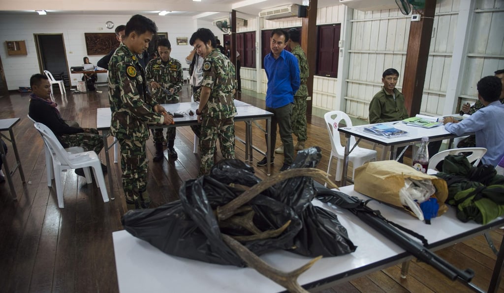 Thai forest rangers find themselves outgunned when tackling poachers ...