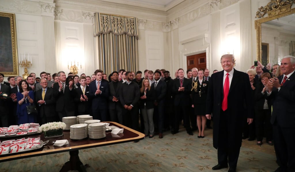 Junk food-loving Donald Trump serves up McDonald’s on silver platters ...