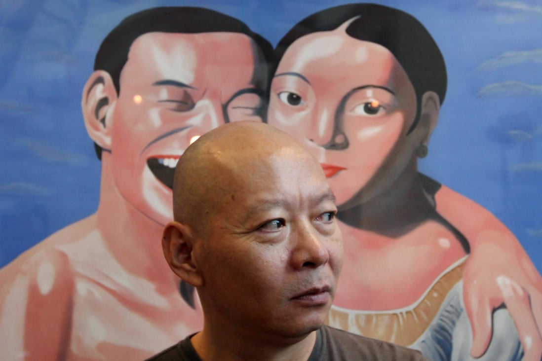 Artist Yue Minjun seeks out Hong Kong malls to bond with the public ...