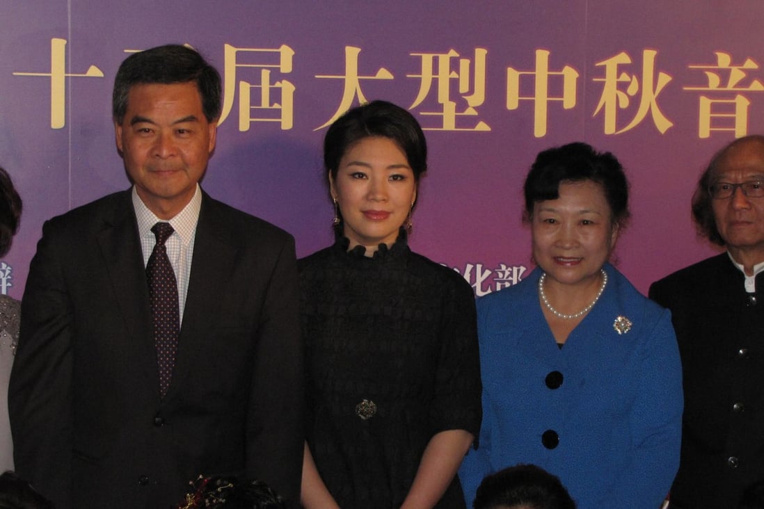 Leung Chun-ying stays for half of moonlight gala | South China Morning Post