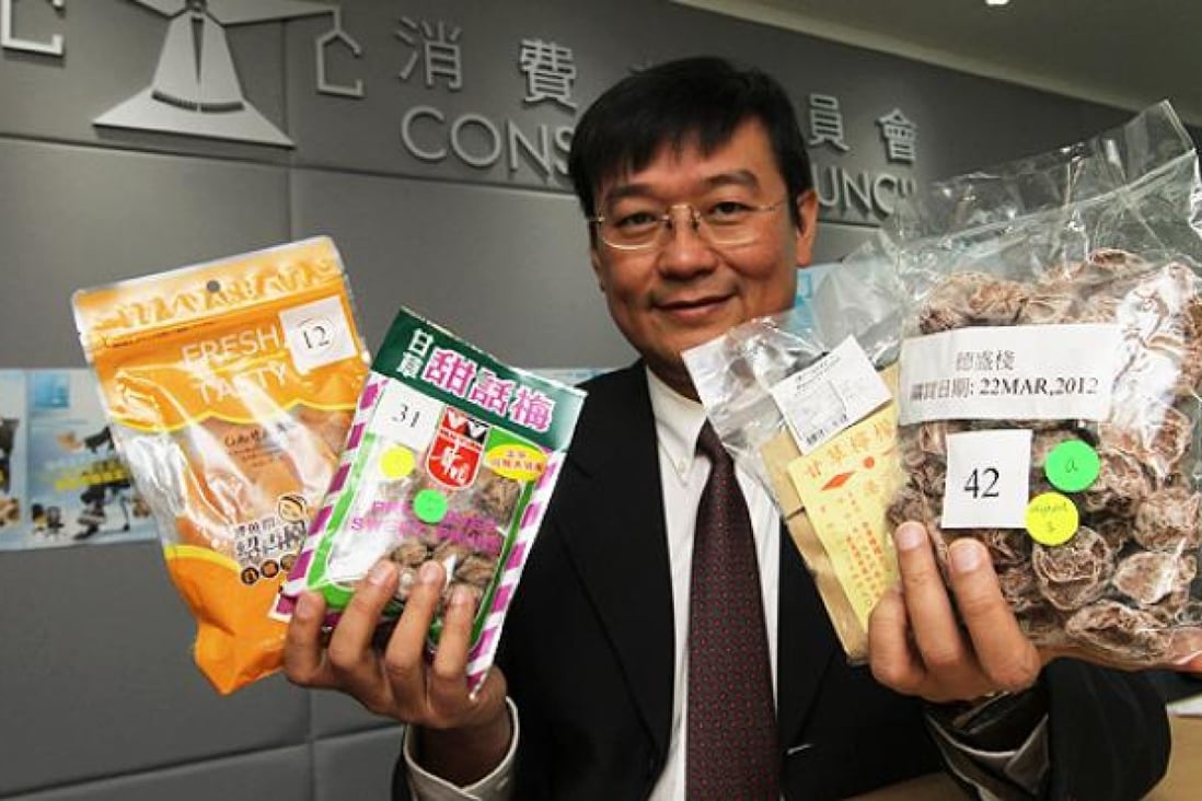Watchdog warns over preservatives used in dried fruit | South China ...