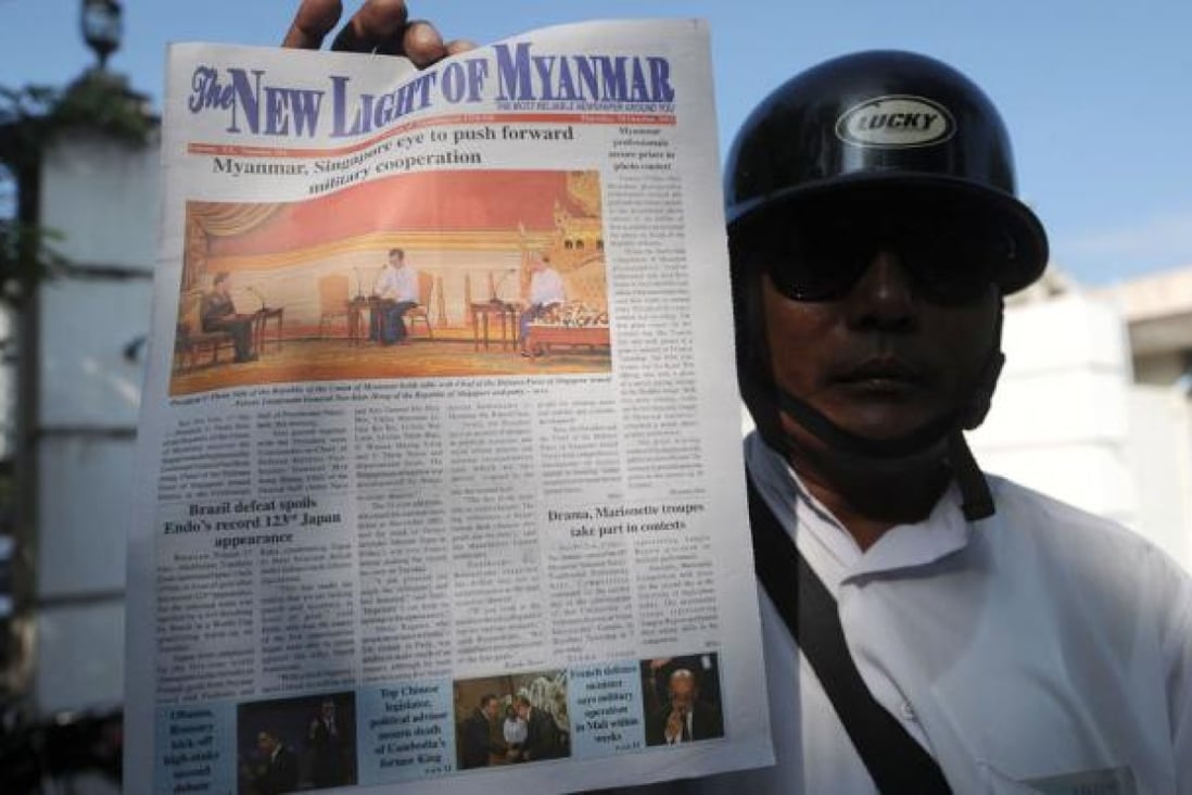 Myanmar state newspapers to undergo revamp | South China Morning Post