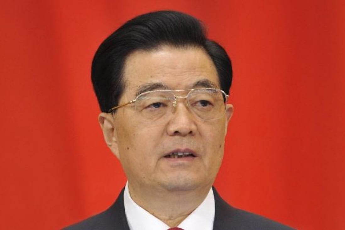 Hu Jintao's speech 'puts successors in straitjacket' | South China ...