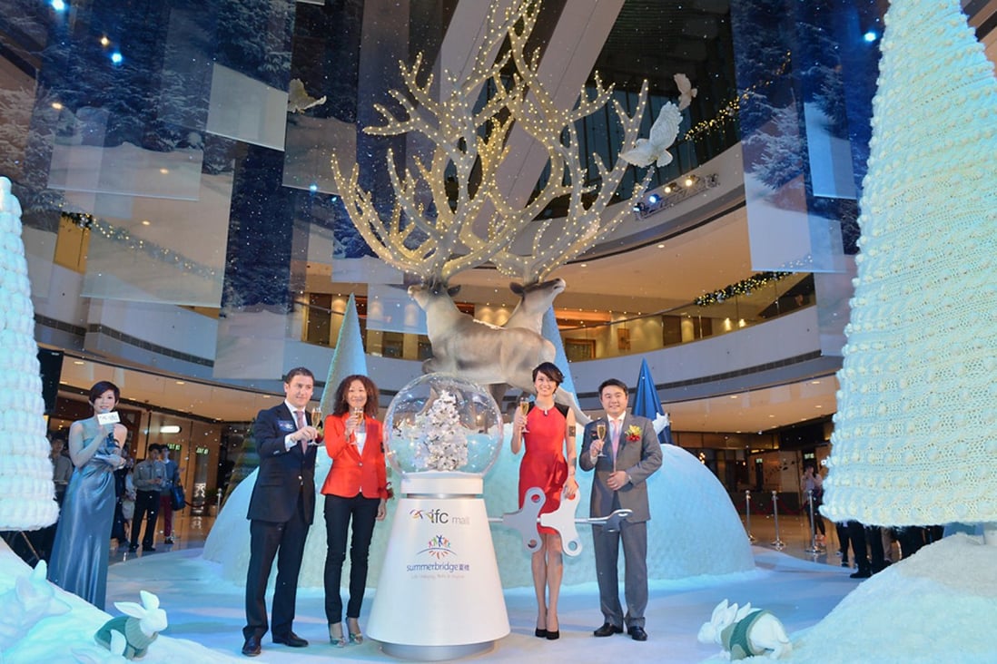 IFC Mall dreams up a white Christmas for a good cause | South China ...
