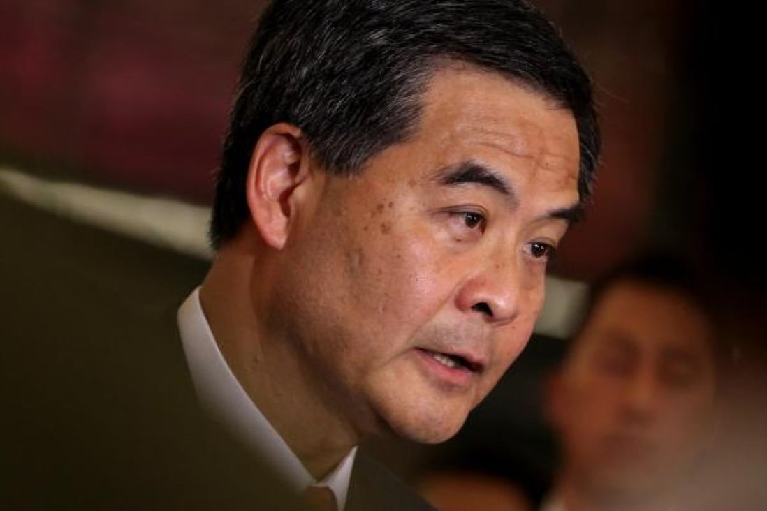 Policy address the time for Leung Chun-ying to stand and deliver ...
