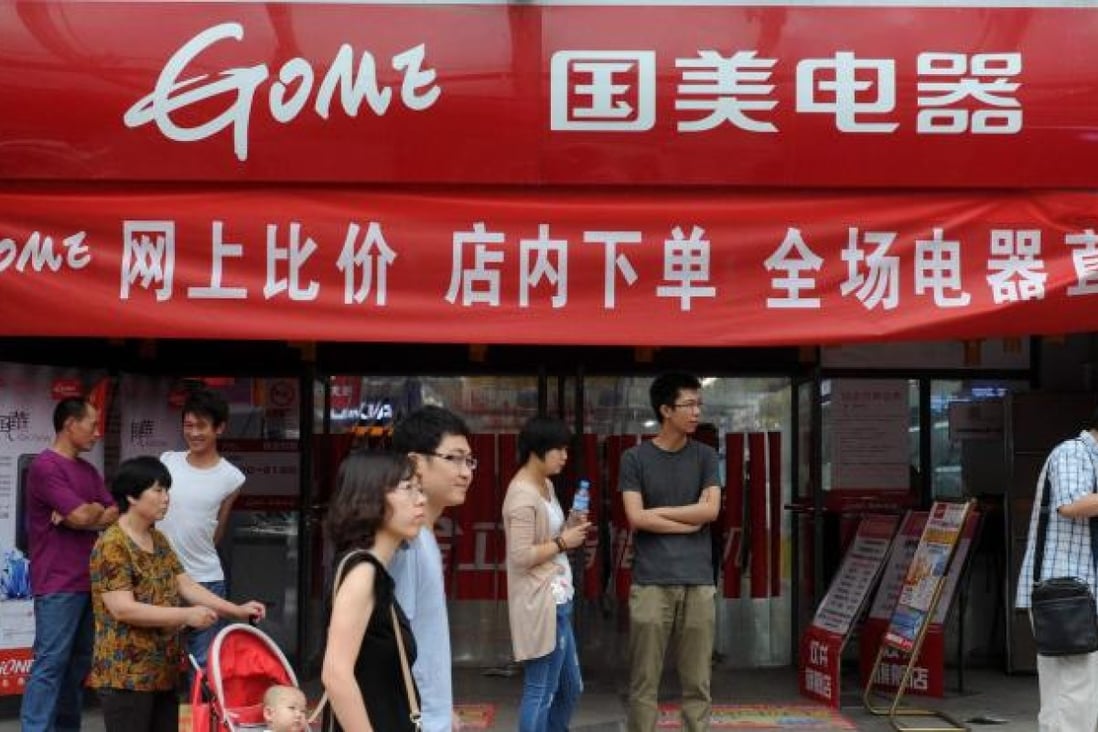 Appliance retailer Gome reveals three-year plan | South China Morning Post