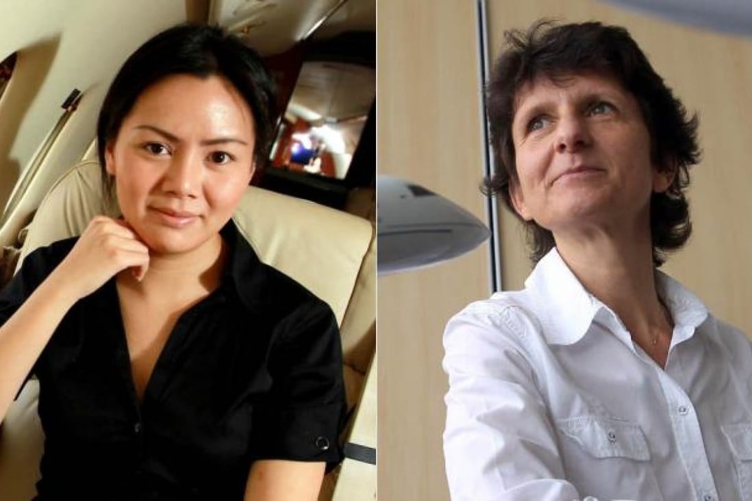 Iris Riesen and Candy Chung fly high on private business jet success ...