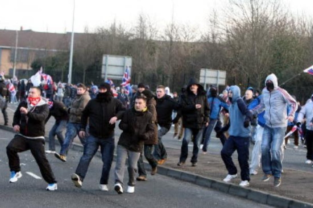 Northern Irish youths pelt Catholic church in latest ‘flag riots ...