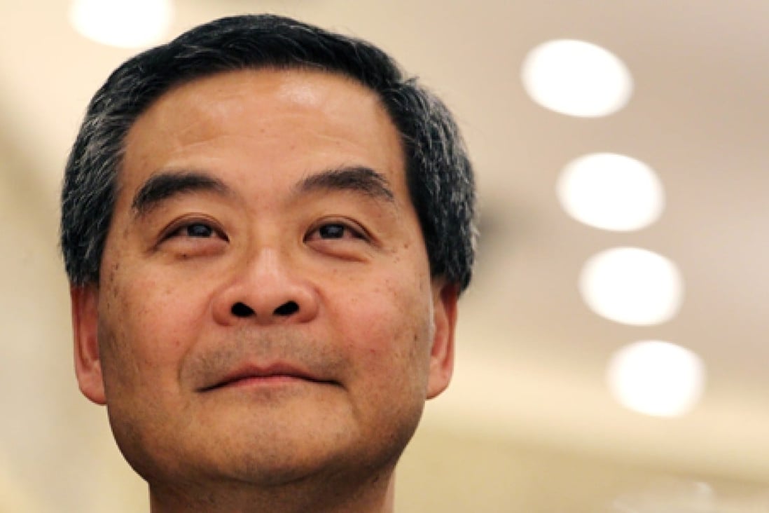 CY Leung alleges defamation, demands newspaper apology | South China ...