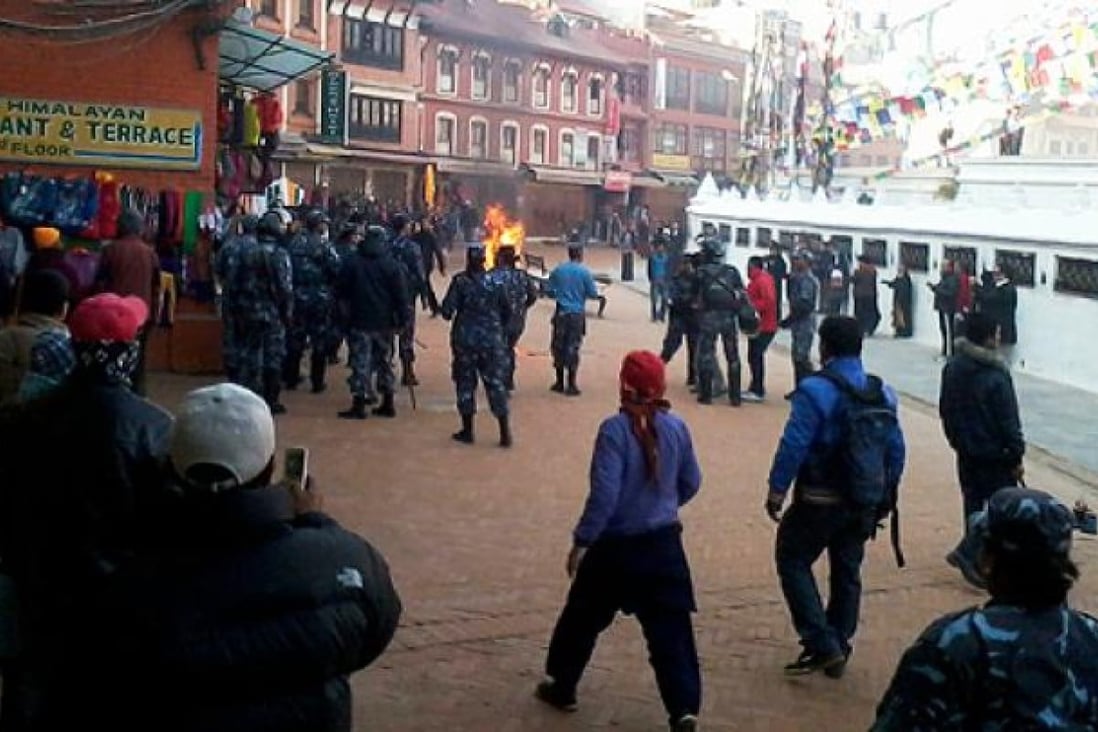 Tibetan monk’s protest marks 100th self-immolation bid | South China ...