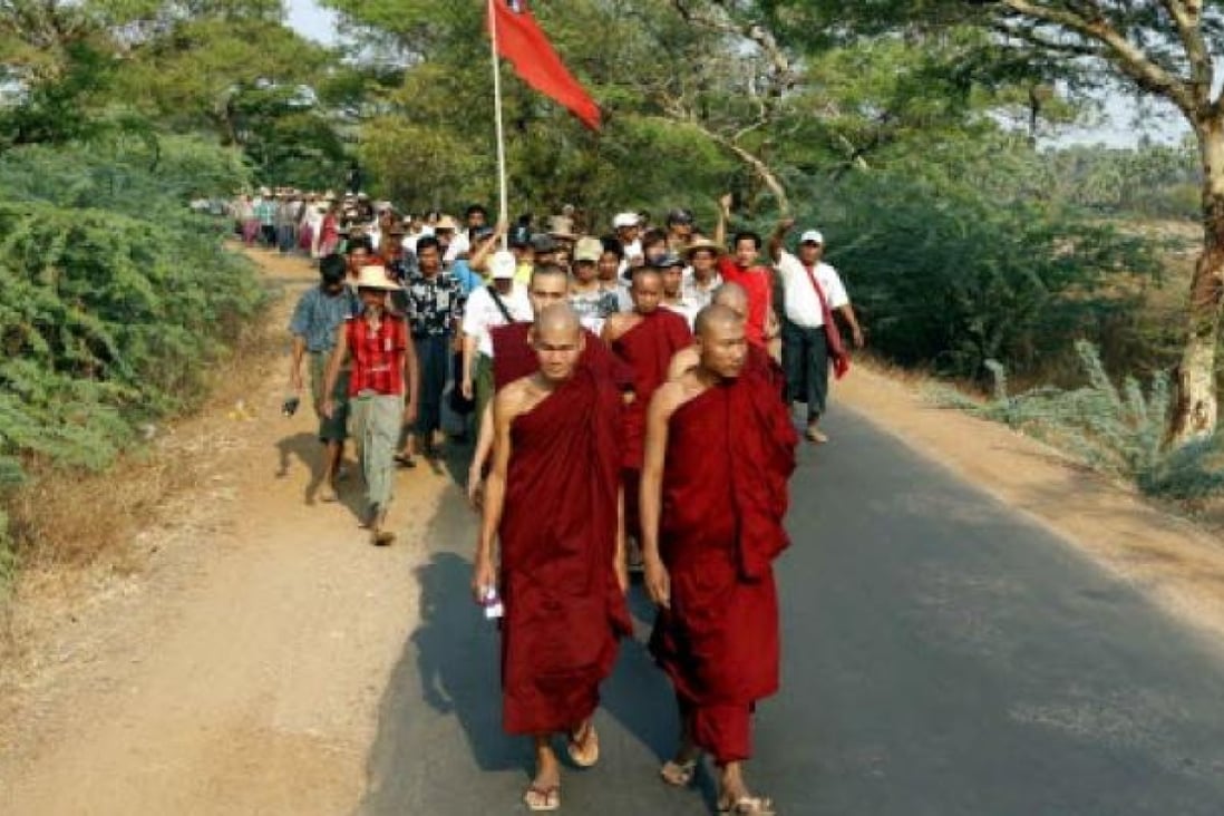 Two dead, mosques destroyed in Myanmar unrest | South China Morning Post