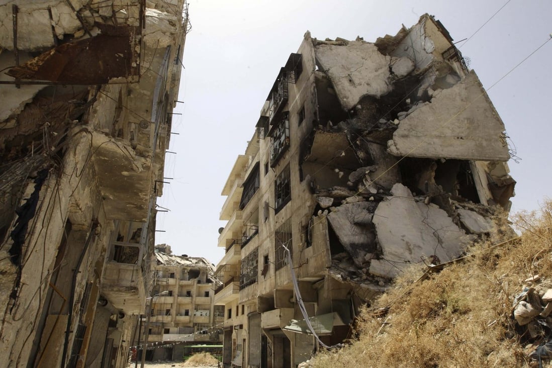 Syria bombards Qusayr, Damascus bombing kills nine | South China ...