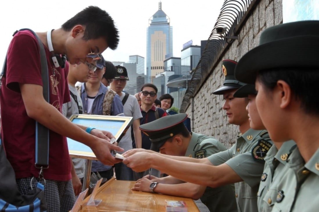 PLA throws open doors at Hong Kong's barracks | South China Morning Post