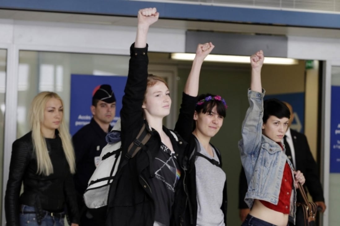 Tunisia frees women who staged topless protest | South China Morning Post