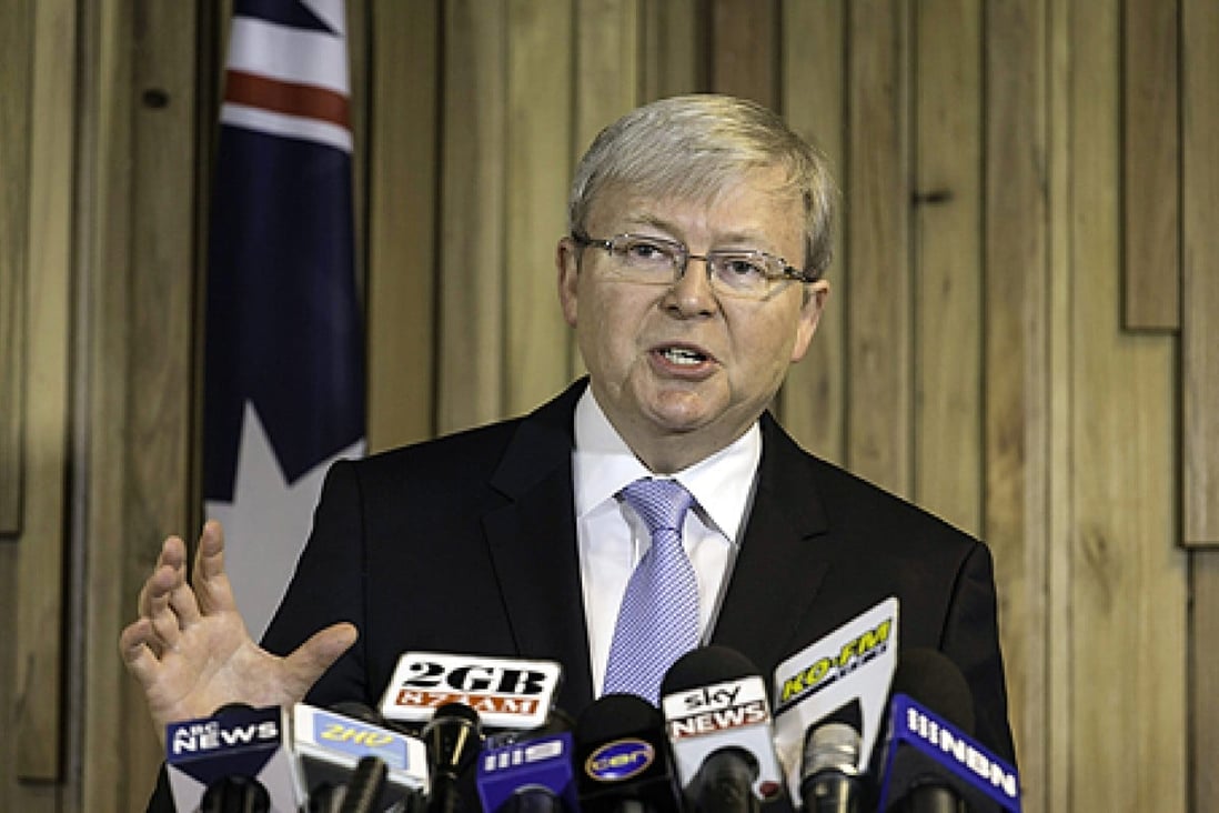 Australia PM Kevin Rudd names record number of women in cabinet | South ...