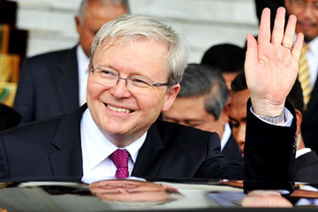 Australian PM Kevin Rudd vows referendum to recognise Aboriginals ...