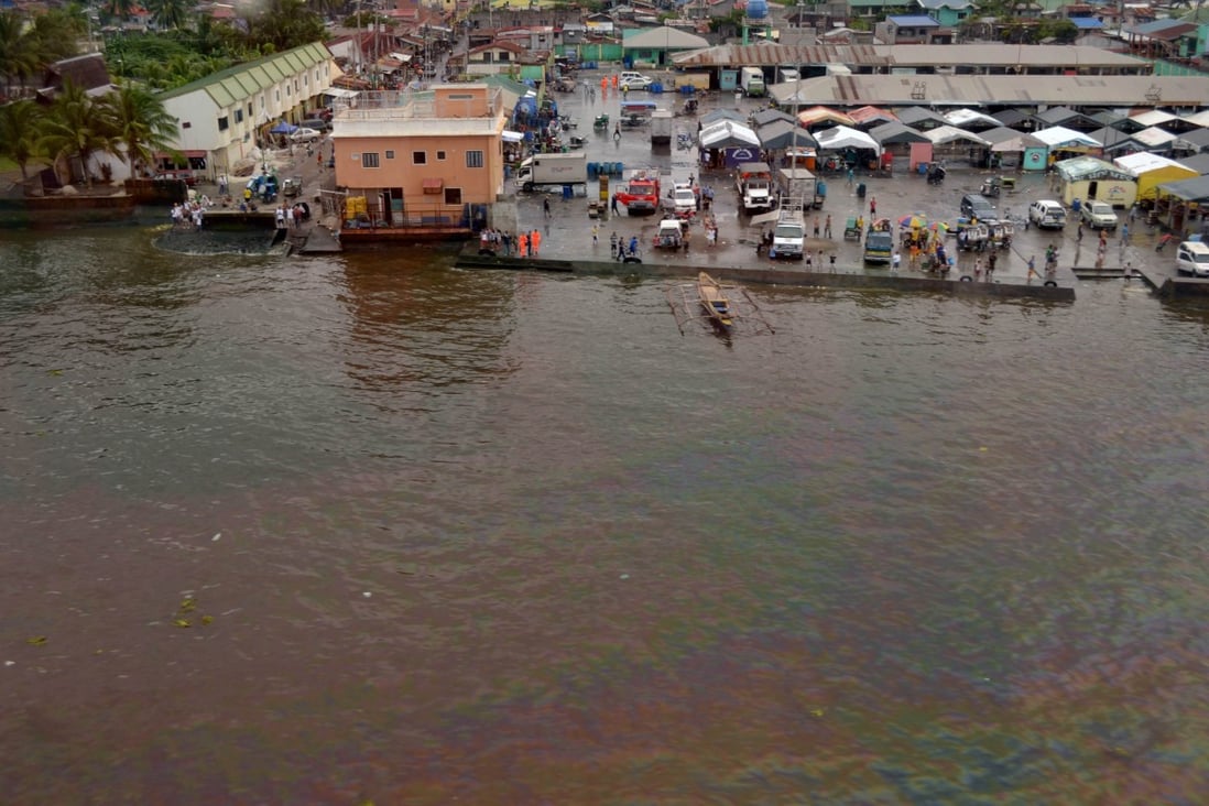 Philippine oil spill turns Manila Bay red | South China Morning Post