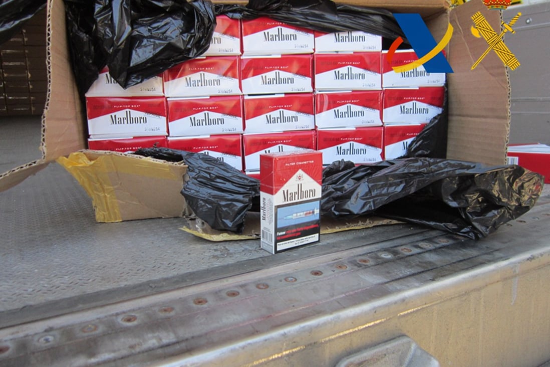 Spain seizes HK$22m of fake cigarettes from China | South China Morning ...