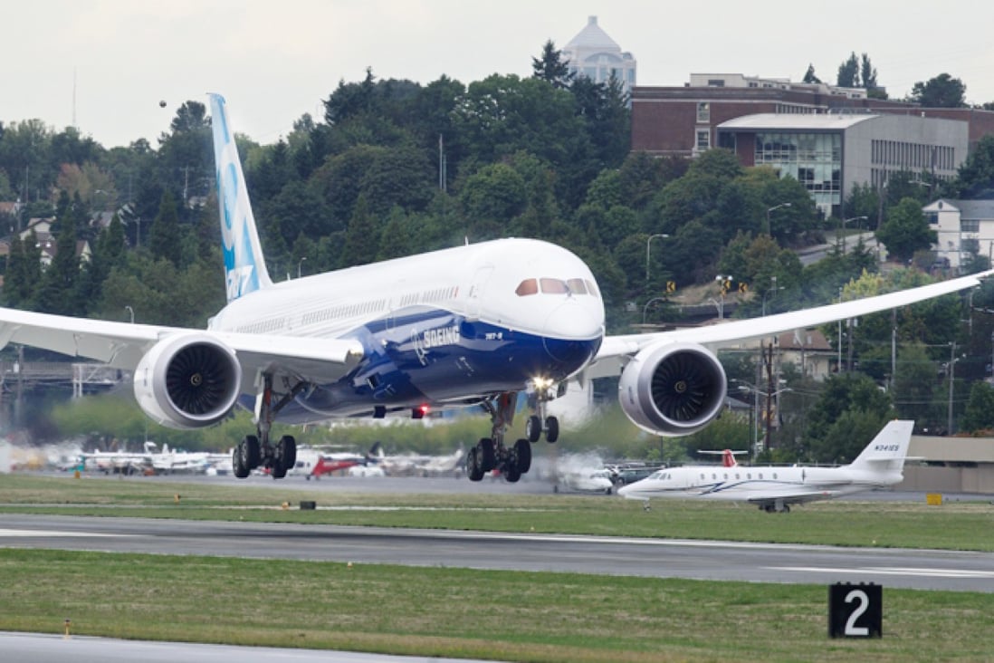Boeing’s stretched 787-9 Dreamliner makes first flight | South China ...