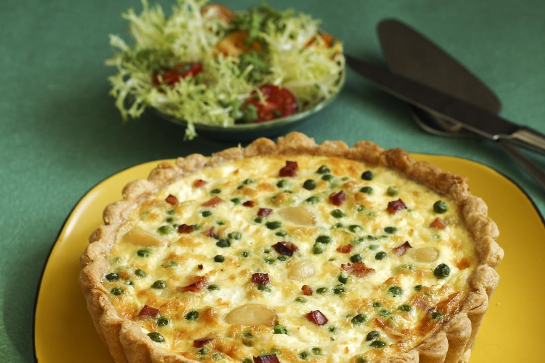 Recipe: quiche with pancetta, goats cheese and roasted garlic | South ...