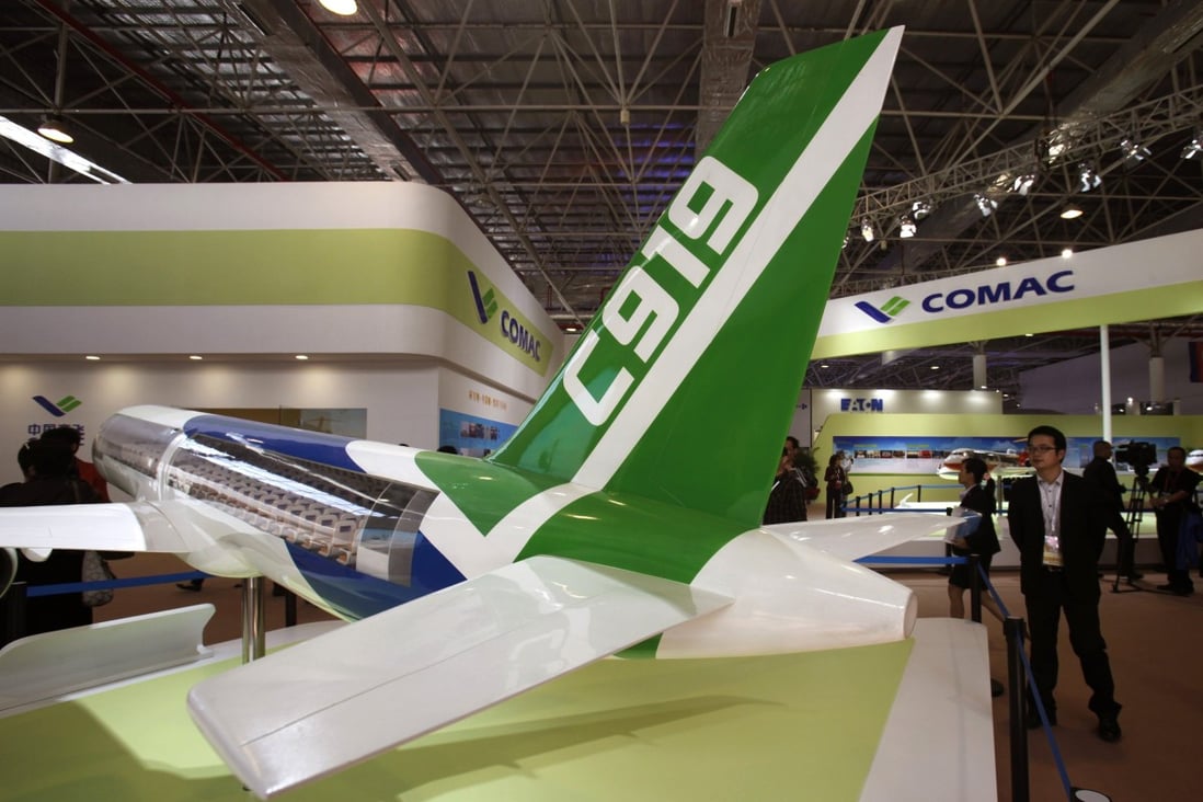 China's biggest home-grown aircraft to trail rival planes from Boeing ...