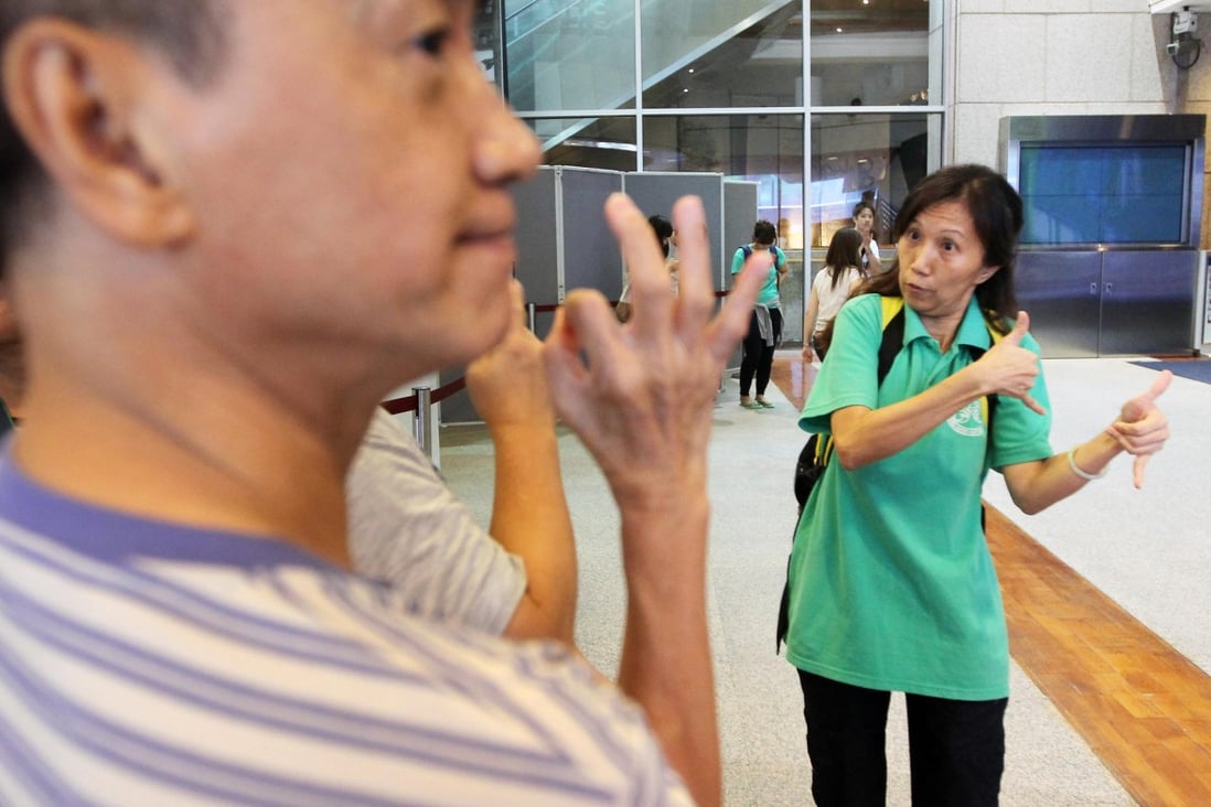Hong Kong's 100,000 deaf people rely on just 10 hand-sign translators ...