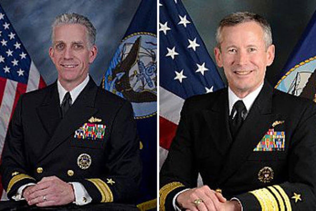 Top US naval intelligence officers under investigation in bribery probe ...