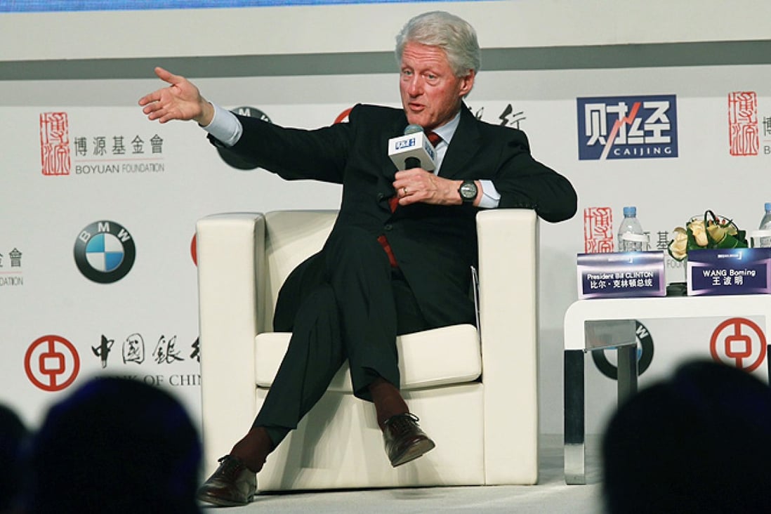 Clinton tells China forum he hopes for female US president | South ...