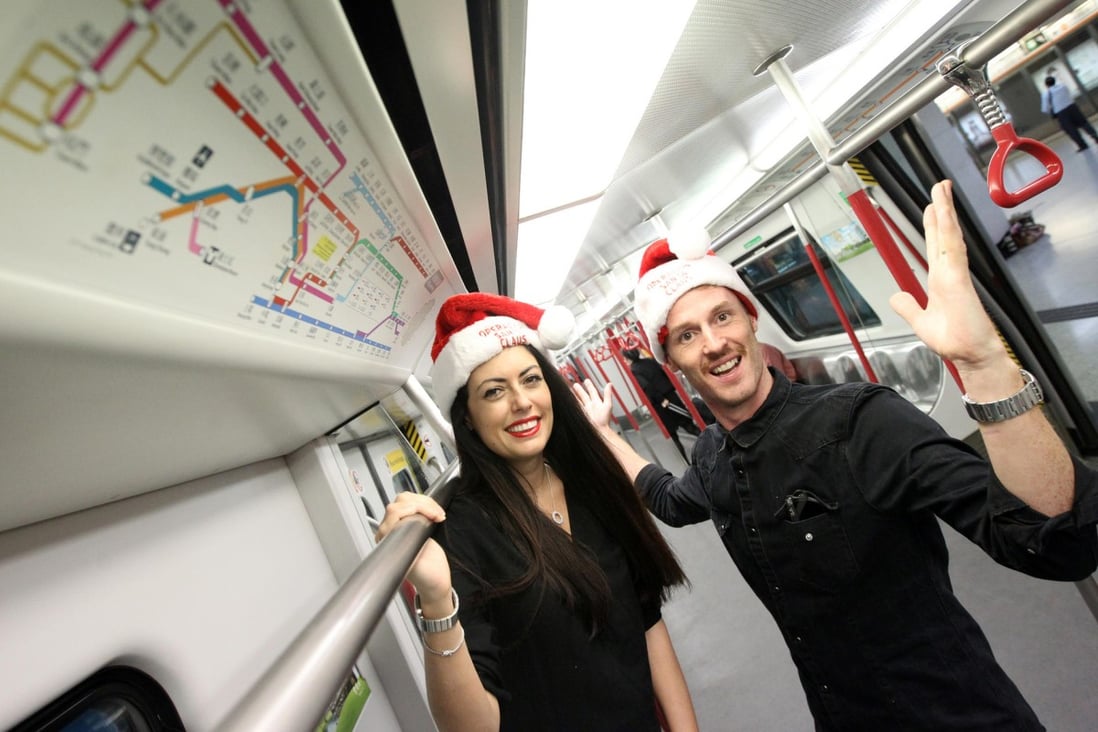 Pair plan MTR record bid for charity | South China Morning Post