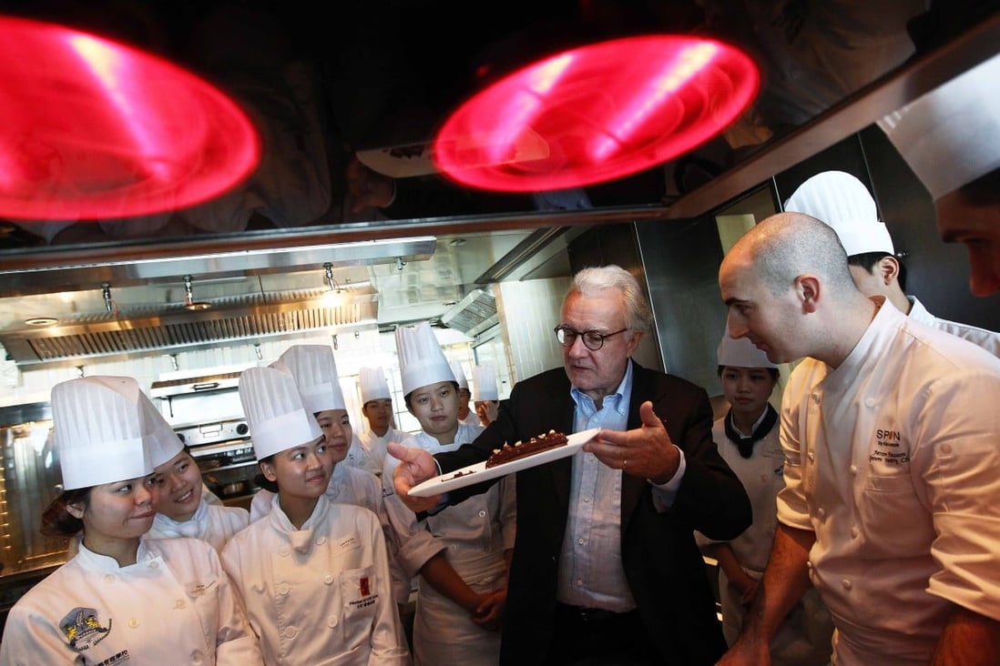 Michelin-starred chef Alain Ducasse passes on culinary knowledge to ...