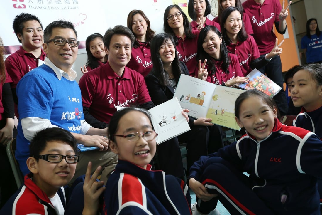Dah Sing Bank staff help get kids hooked on books | South China Morning ...