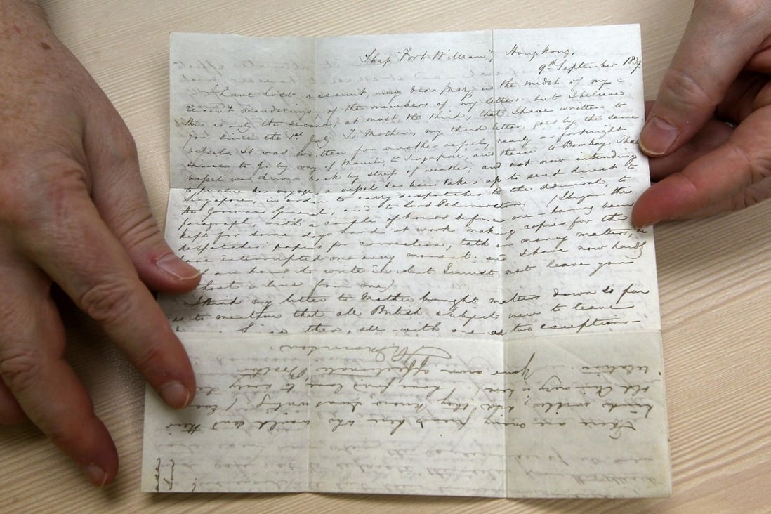 'Oldest' letter sent from Hong Kong disputed as historians go one ...