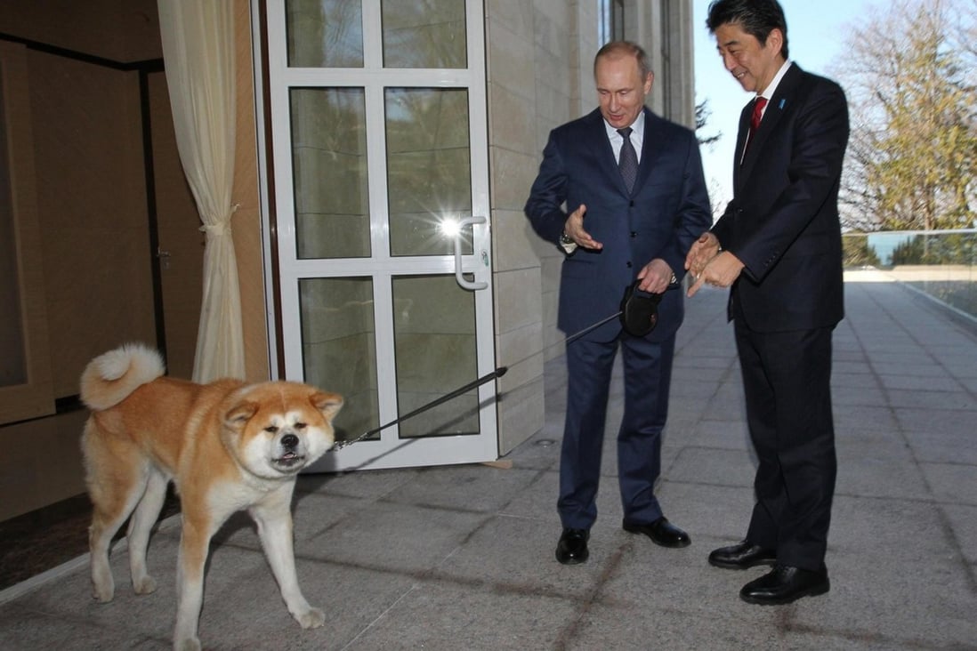 Vladimir Putin and Shinzo Abe hail cordial Japan-Russia relations ...