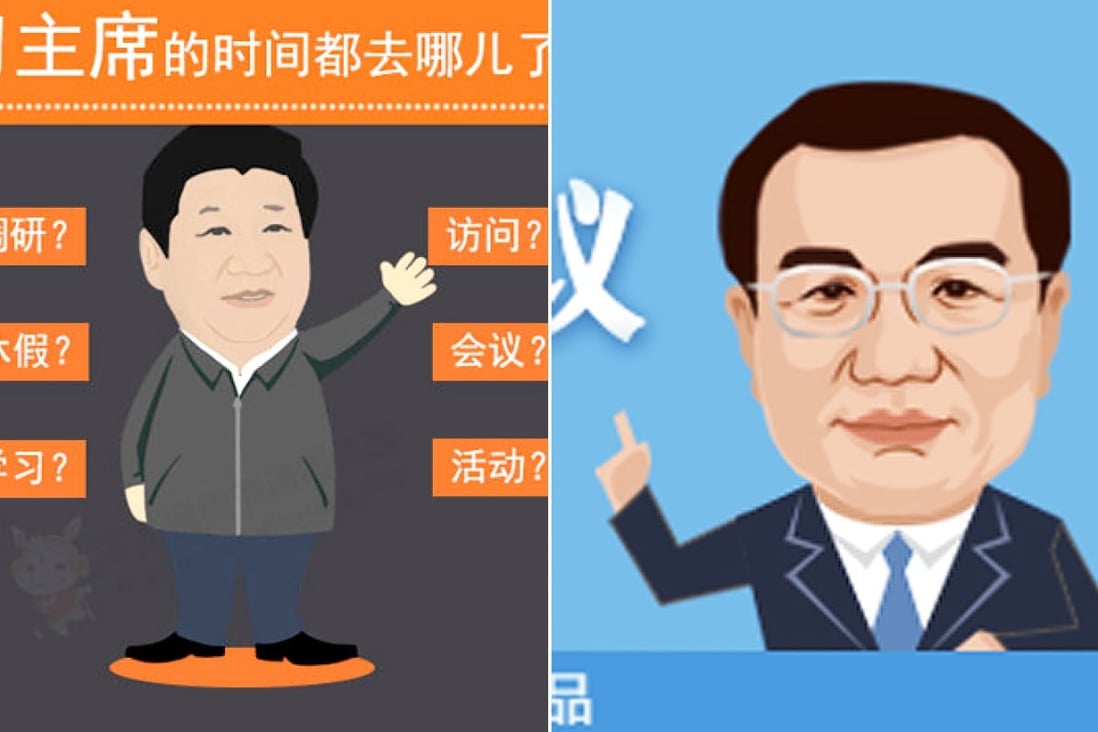 Li Keqiang cartoon character released in a break from party protocol ...