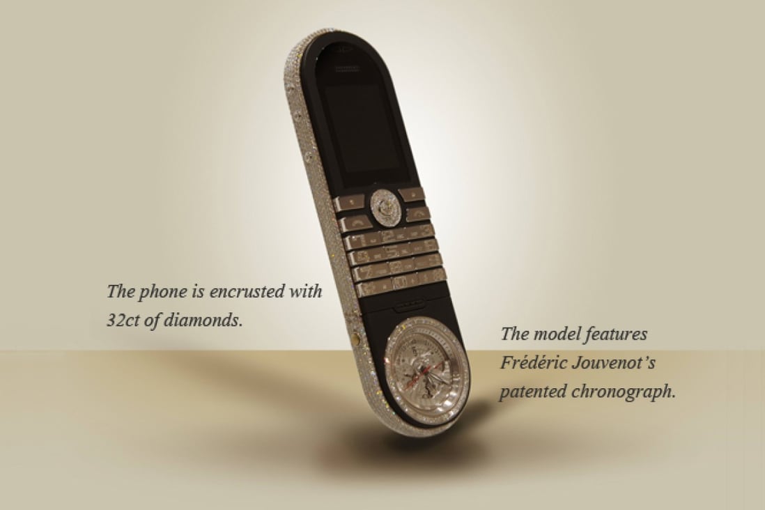 Goldvish’s HK$3.97 million phone, set in diamonds, comes with a ...