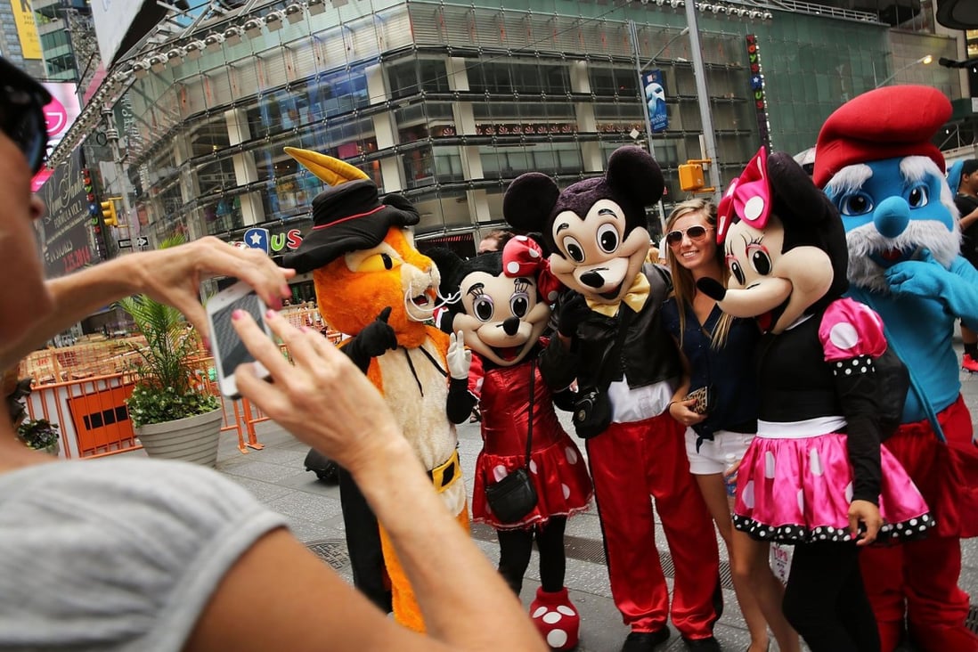 Times Square cartoon characters a headache for New York authorities ...