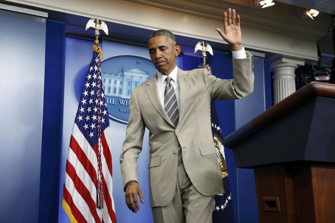 President Obama's choice of a tan suit creates stir in Washington ...