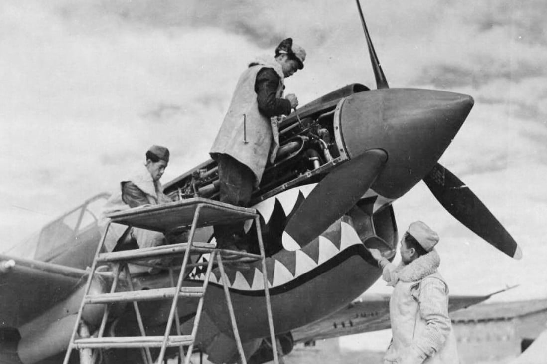 Chinese 'Flying Tigers' pilot who served in second world war squadron ...