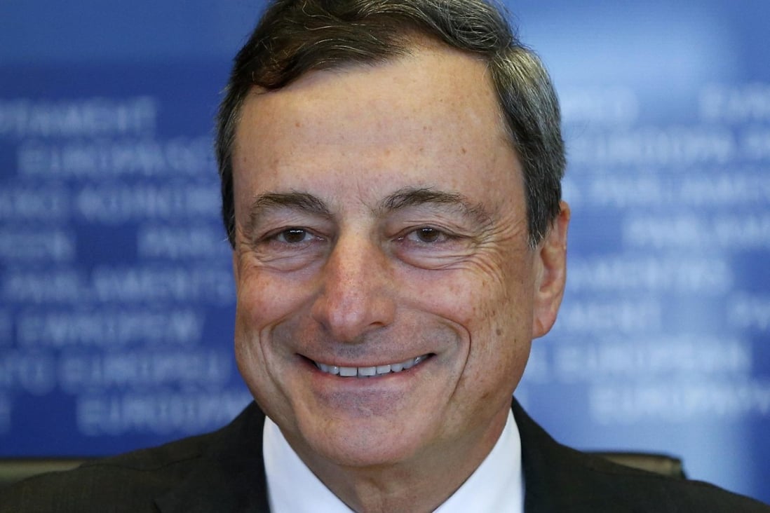 ECB head Draghi signals balance sheet expansion | South China Morning Post ECB head Draghi signals balance sheet expansion | South China Morning Post