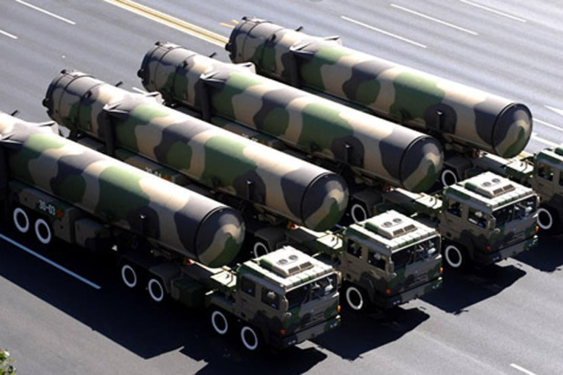 China puts on show of force with DF-31B mobile ICBM missile test ...