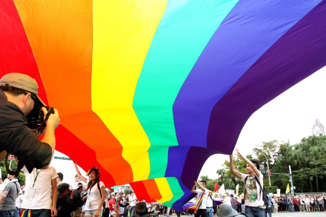 Tens of thousands march for gay rights in Taiwan | South China Morning Post