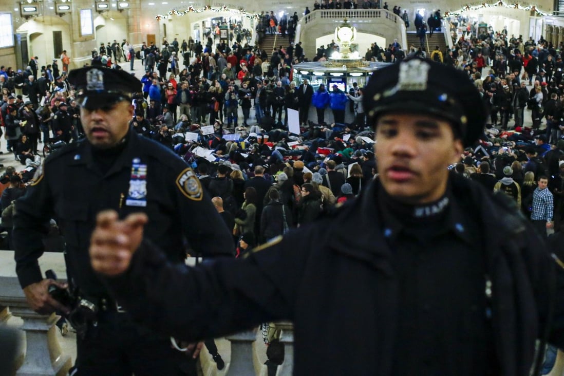 New York quiet after latest police shooting victim's funeral | South ...