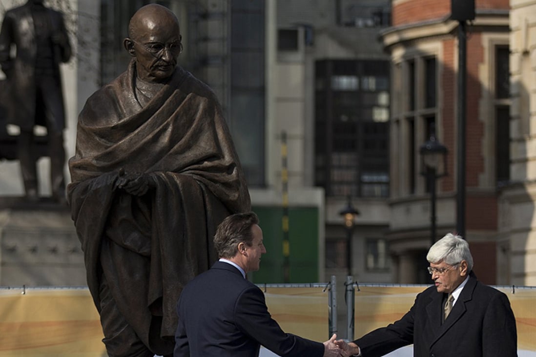 India's independence leader Mahatma Gandhi gets London statue | South ...