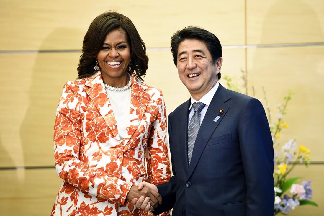 ‘Let’s do lunch’ Michelle Obama says to Japanese PM on Tokyo visit ...