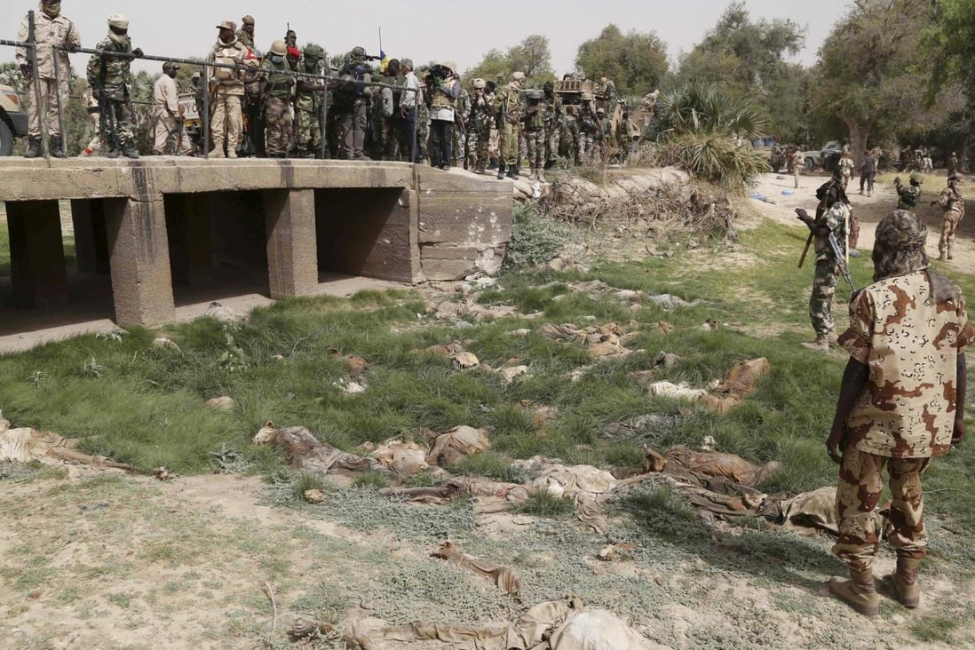 Dozens of throat-slit corpses discovered in liberated Boko Haram town ...